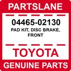 04465-02130 Toyota OEM Genuine PAD KIT, DISC BRAKE, FRONT | eBay