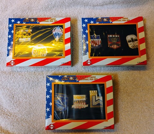 J.C. Penny Exclusive Limited Edition USA Olympic Pin Sets 1996 (3) | eBay