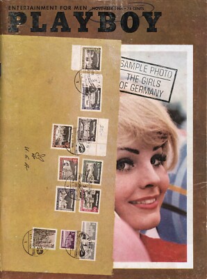 PLAYBOY NOVEMBER 1964 Kai Brendlinger Girls of Germany SportsCar Test ...