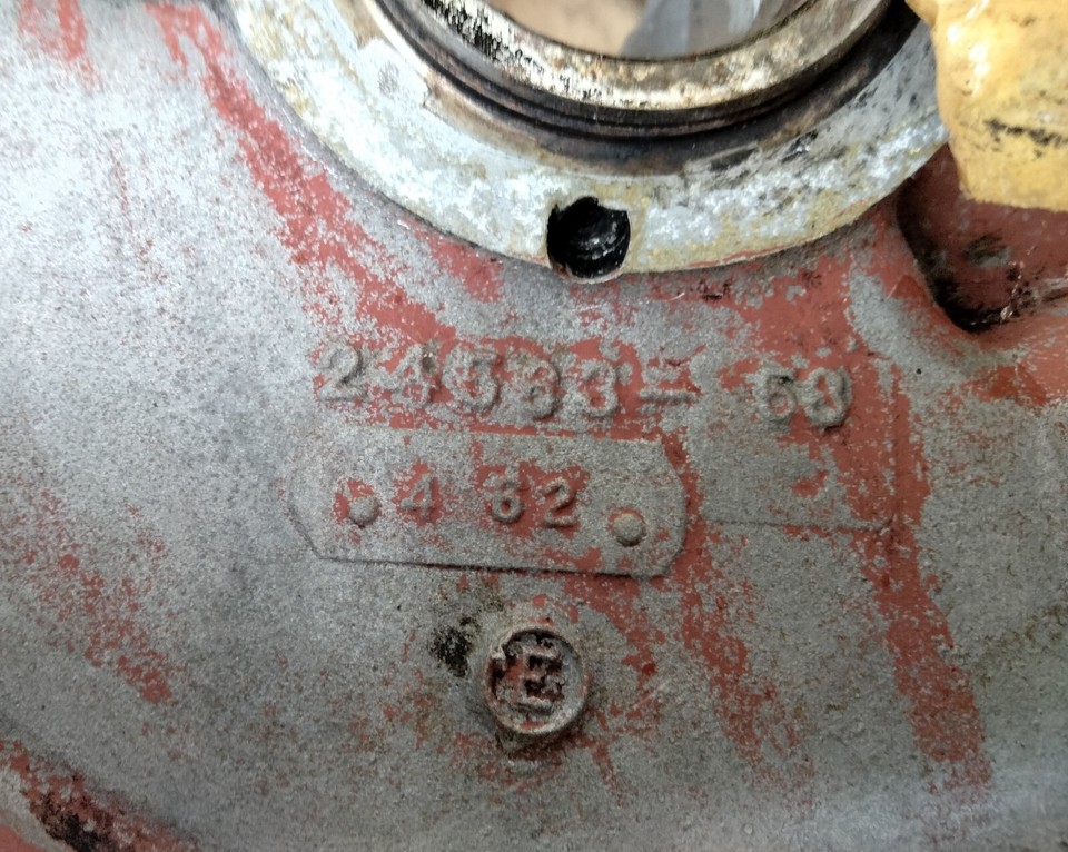 1963 OEM Harley Davidson Panhead Engine Cases matching OEM number ...