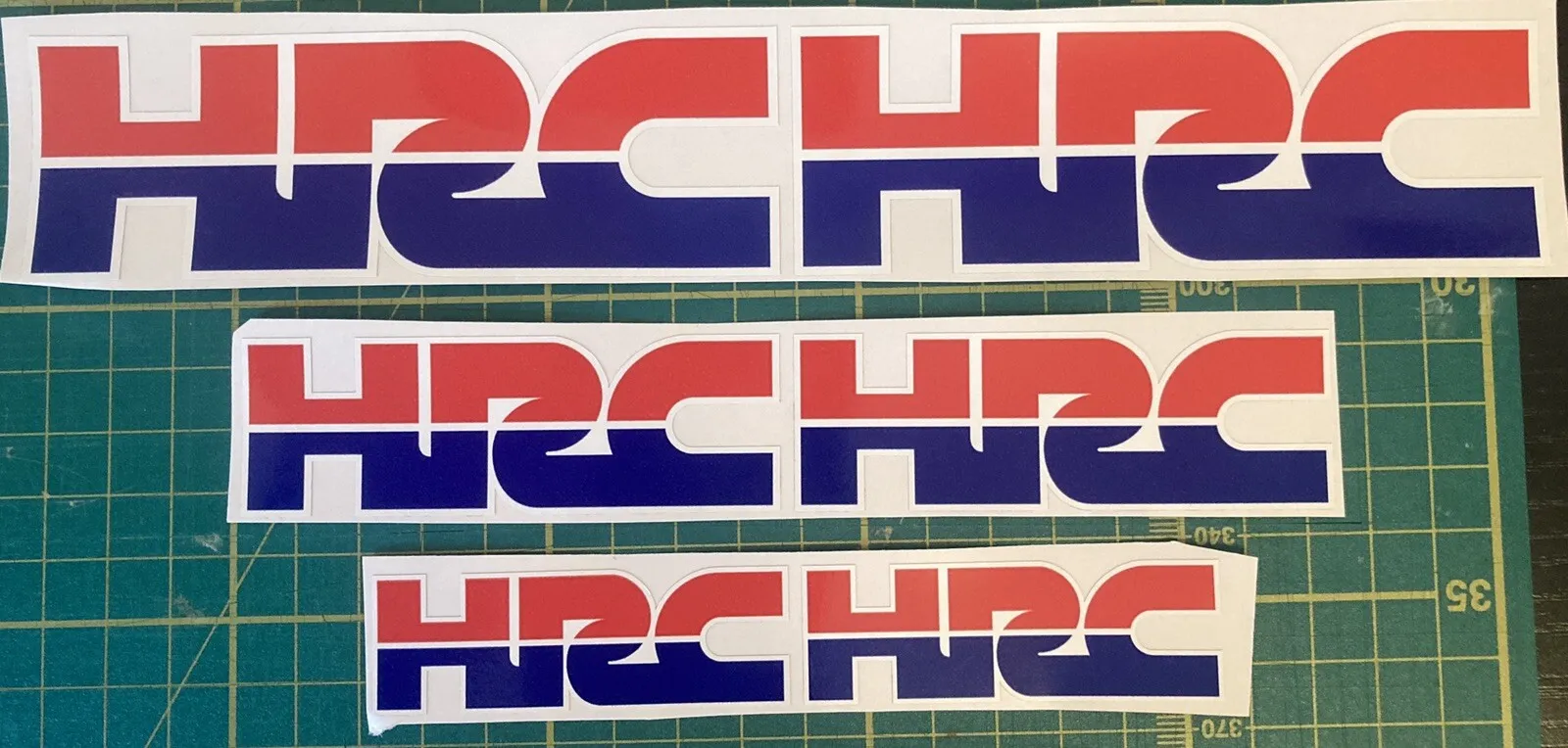 6 x HRC STICKER / DECALS CLOSE TO OEM REPLACEMENTS | eBay UK