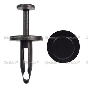 25 Push Type Clip Body Retainer 1/4" Hole For Ford For Chrysler For GM ...