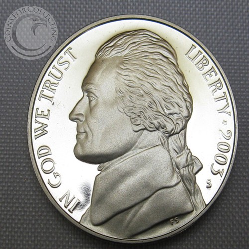 2003-S PROOF JEFFERSON NICKEL BU **MAKE AN OFFER** | eBay