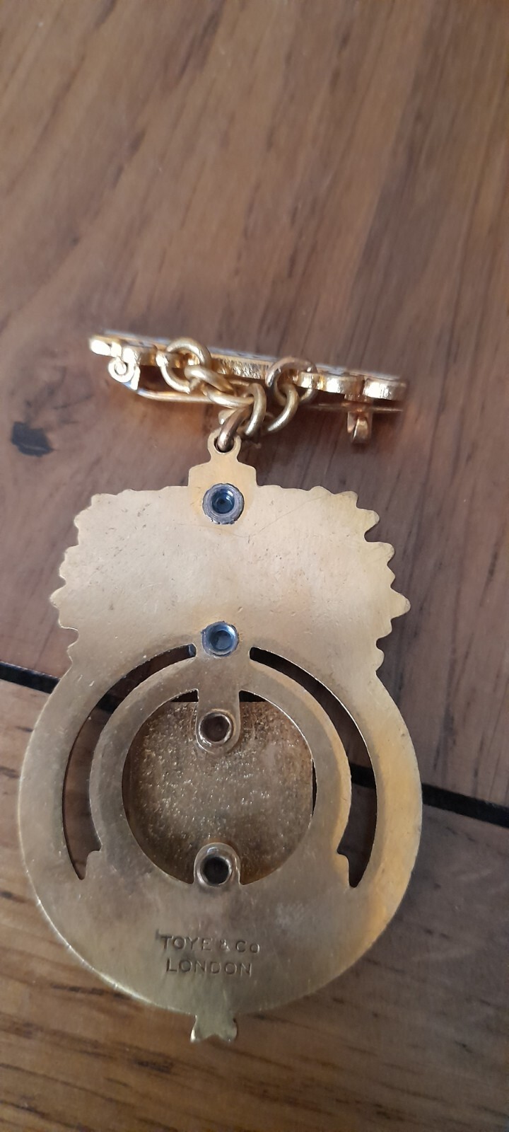 1954 RMIG Royal Masonic Institution For Girls Enamel Steward Pin Badge ...