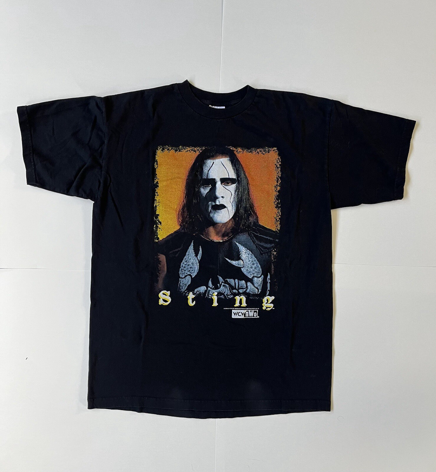 VINTAGE 1998 Sting WCW NWO Wrestling T Shirt Rare Siz… - Gem