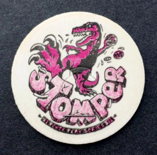 STOMPER Dinosaur Hawaii Pog Milk Cap Purple Power Play Series Vintage ...