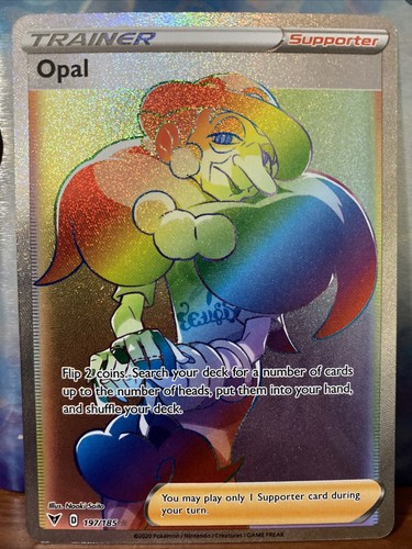 OPAL 197/185 VIVID VOLTAGE POKEMON (RAINBOW SECRET, NM) | eBay