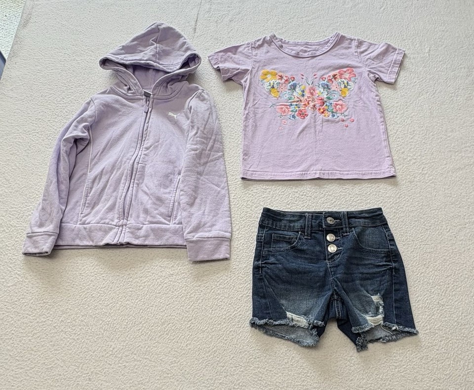 Lot Of Girls Clothes Size 6, 6/6x Puma Minnie Mouse RBX Justice | eBay