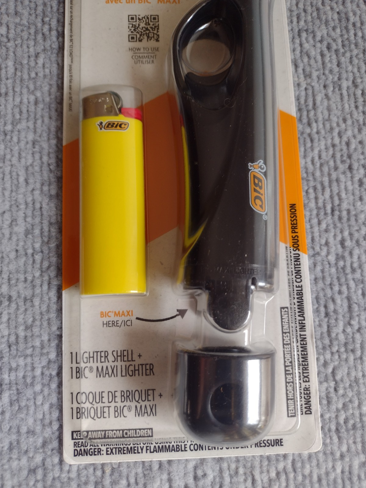 3 Pack BIC EZ LOAD Lighter, Reloadable Multi Purpose Lighter | eBay