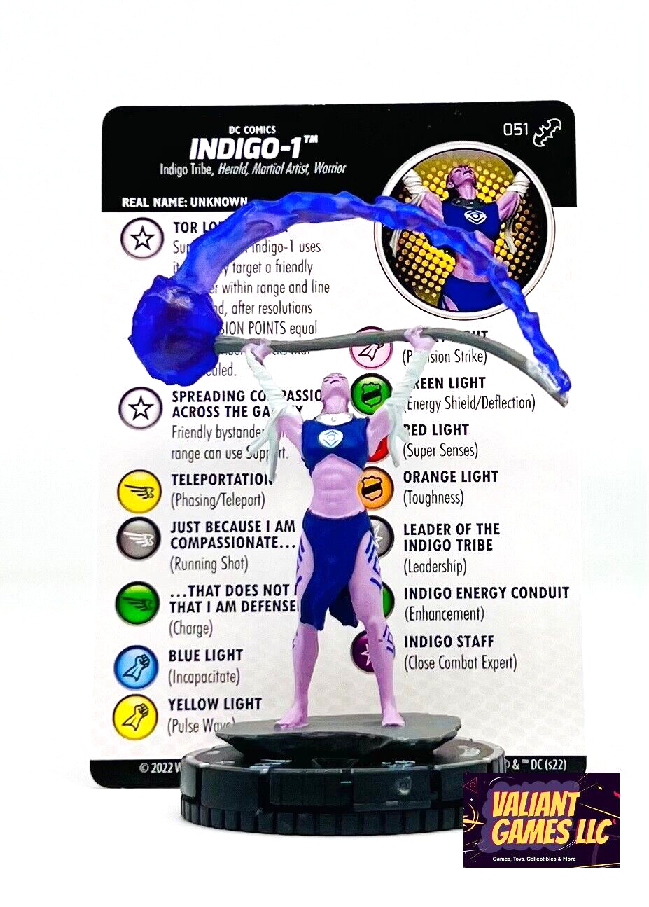 DC Heroclix Indigo-1 #051 w/ Card Batman Team Up Set | eBay