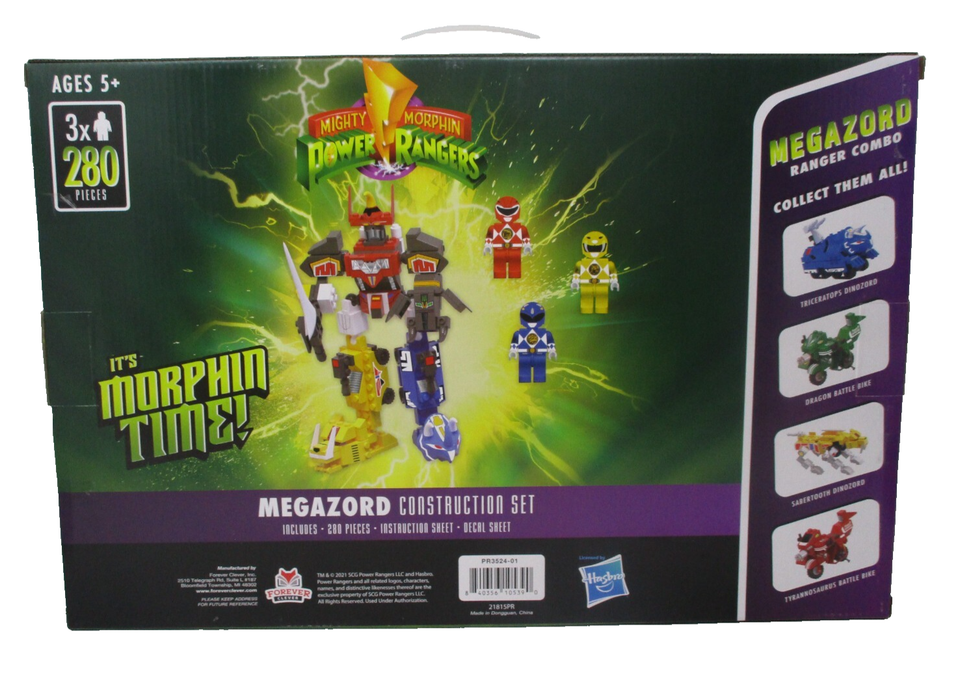 Mighty Morphin Power Rangers Megazord Ranger Combo Construction Set | eBay