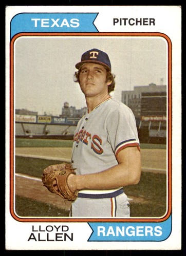 1974 Topps Lloyd Allen A Baseball Cards #539 | eBay