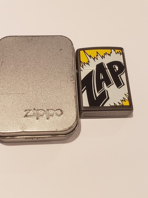 Rare 1996 Barrett Smythe ZAP Vintage Zippo Lighter Batman Movie Poster ...