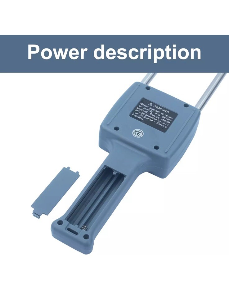 TK100H Portable Hay Moisture Meter - Precise Hay Moisture Tester with ...