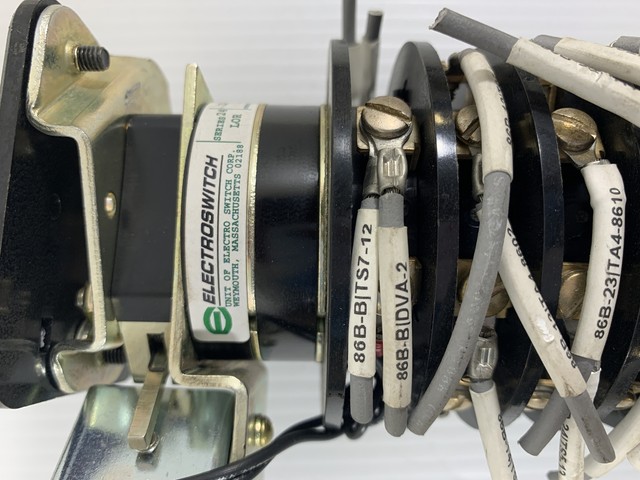 Electroswitch 7810D Lockout Relay Rotary Switch 125vdc Coil for sale ...