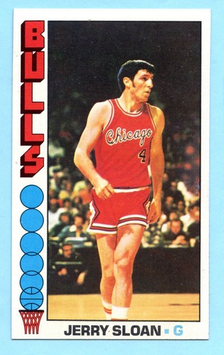 1976-1977 Topps NBA Card #123 Jerry Sloan Chicago Bulls | eBay