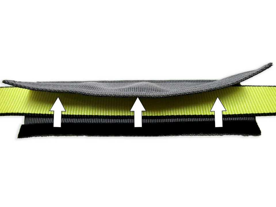 3" Wide Webbing Sling Protector Sleeve Cover Wear Pad Adjustable fits ...