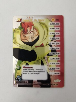 Android 16, the Fighter Hi Tech - Cell Saga - DBZ CCG Dragon Ball Z CCG ...
