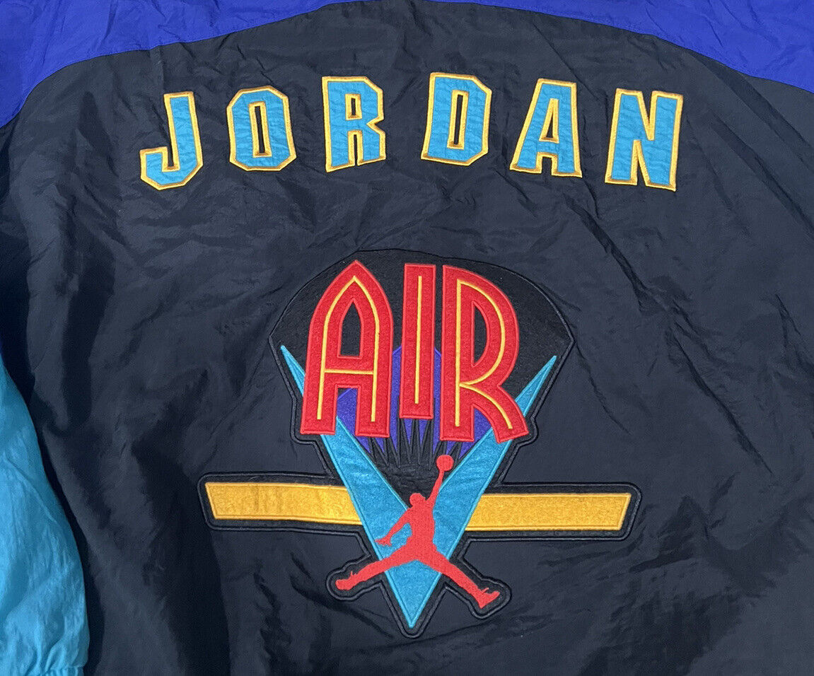 VTG Authentic Nike Air Jordan All Embroidered Color Block VTG Authentic Nike Air Jordan All Embroidered Color Block