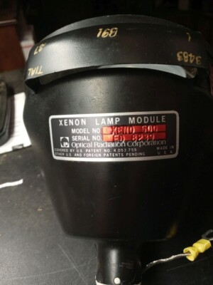 Optical Radiation Corp. XENO-500 - Xenon Lamp Module | eBay