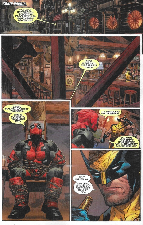 Deadpool Wolverine Comic 3 First Print Cover B Kuder April Fool's ...