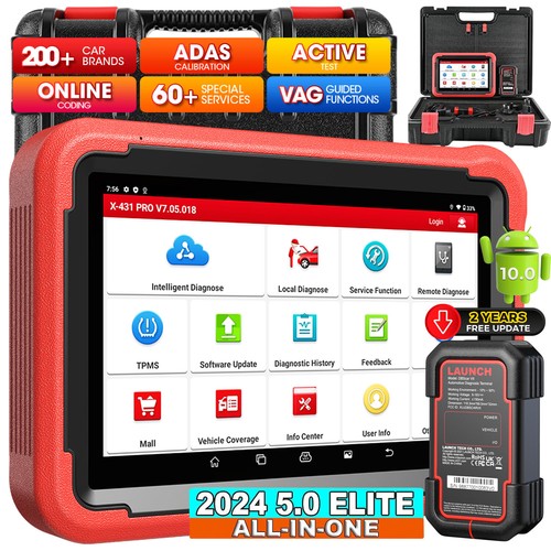 LAUNCH X431 PROS V+ V5.0 PRO3S+ Auto OBD2 Diagnostic Système Complète ...