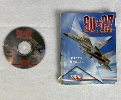 ITHistory (1995) IBM Software: SU-27 FLANKER (Mindscape SSI) CD manual ...