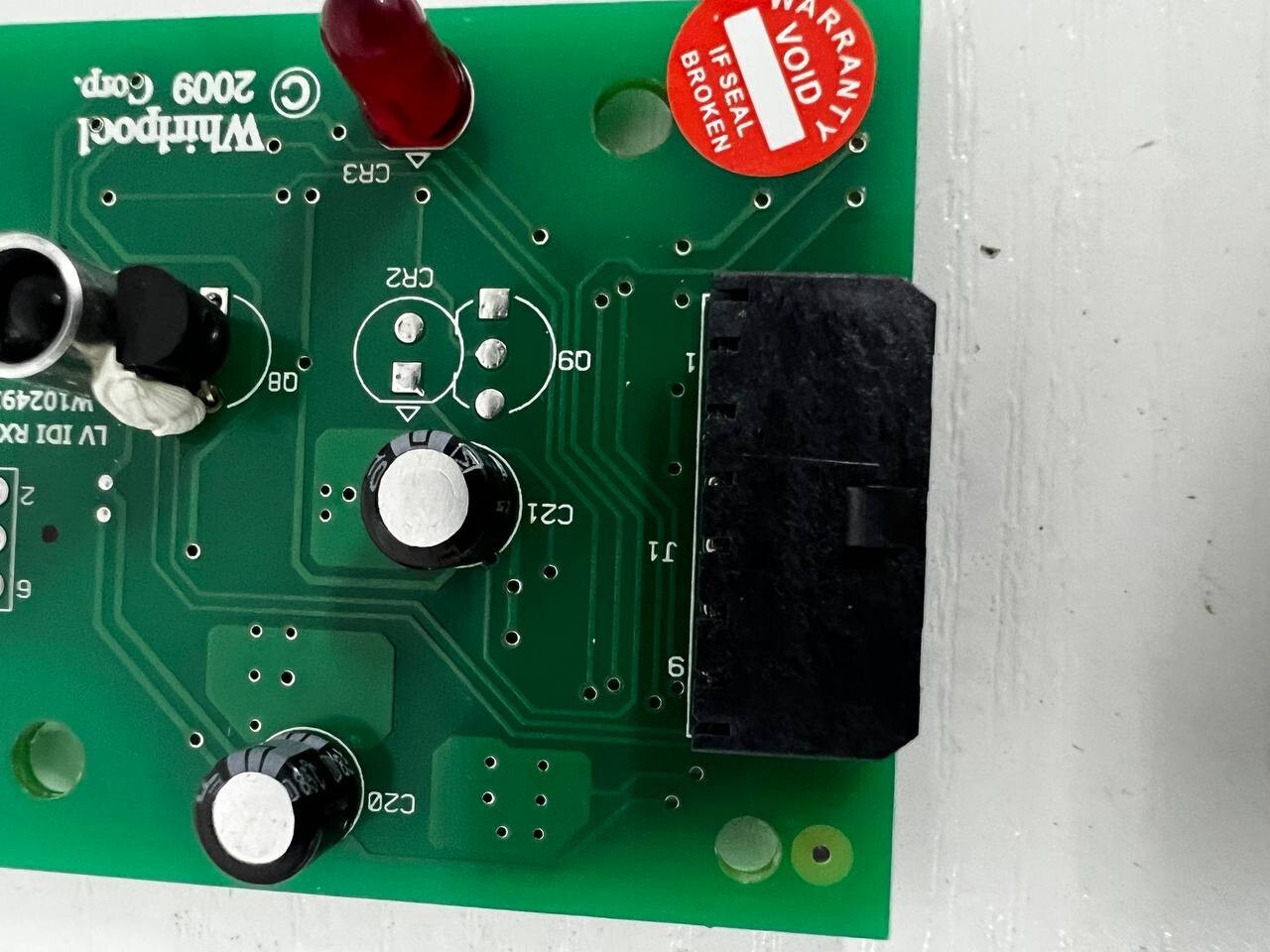 Genuine OEM Whirlpool Ice Level Control Board W10898445 | eBay