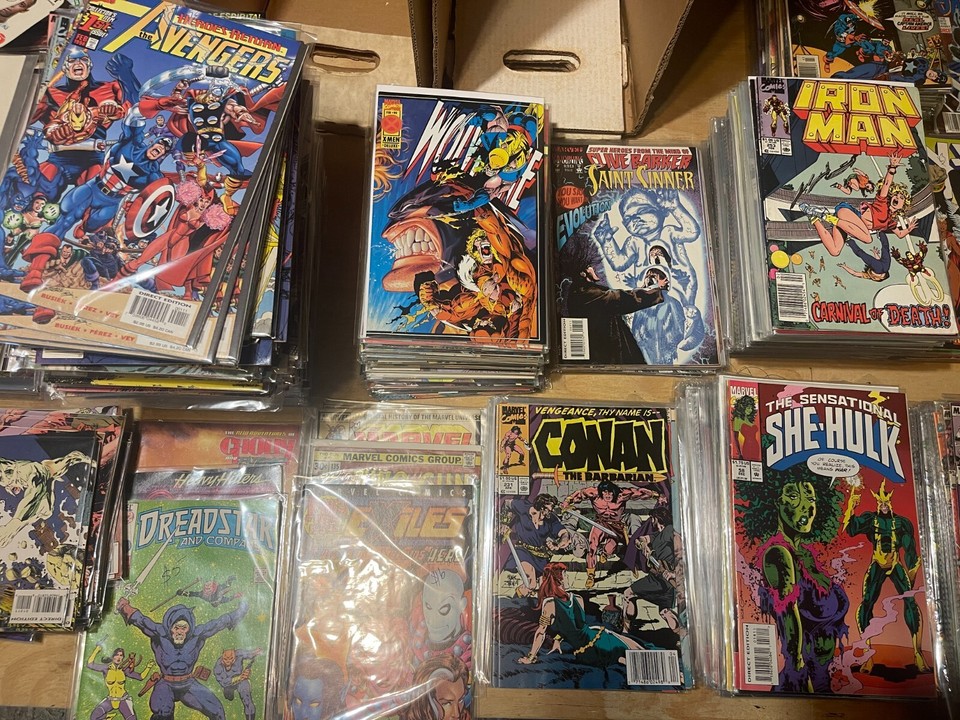 BACKSTOCK CLEANOUT! Lot Of 10 Books Mixed Title Marvel / DC / Indy ...