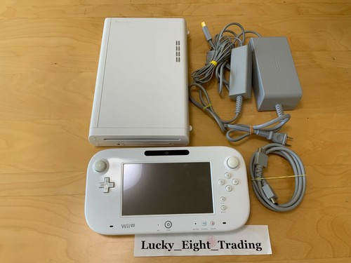 Nintendo Wii U White Premium 32GB Console Charger SHIRO [CC] | eBay ...