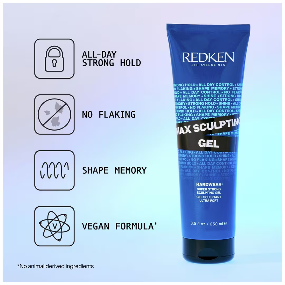 Redken Max Sculpting Gel For Super Strong Gel All Hair Types 8.5 oz | eBay