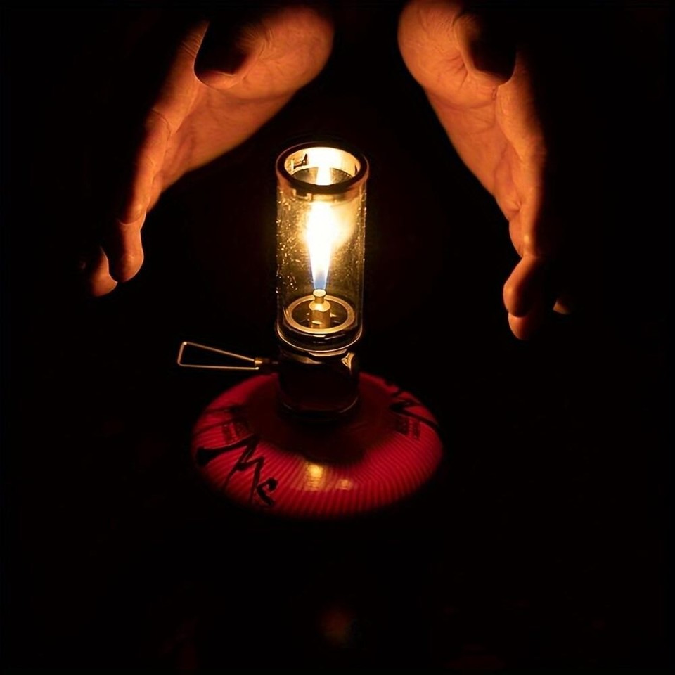 Newest Outdoor Camping Tent Gas Lanterns Hiking Windproof Lighting ...