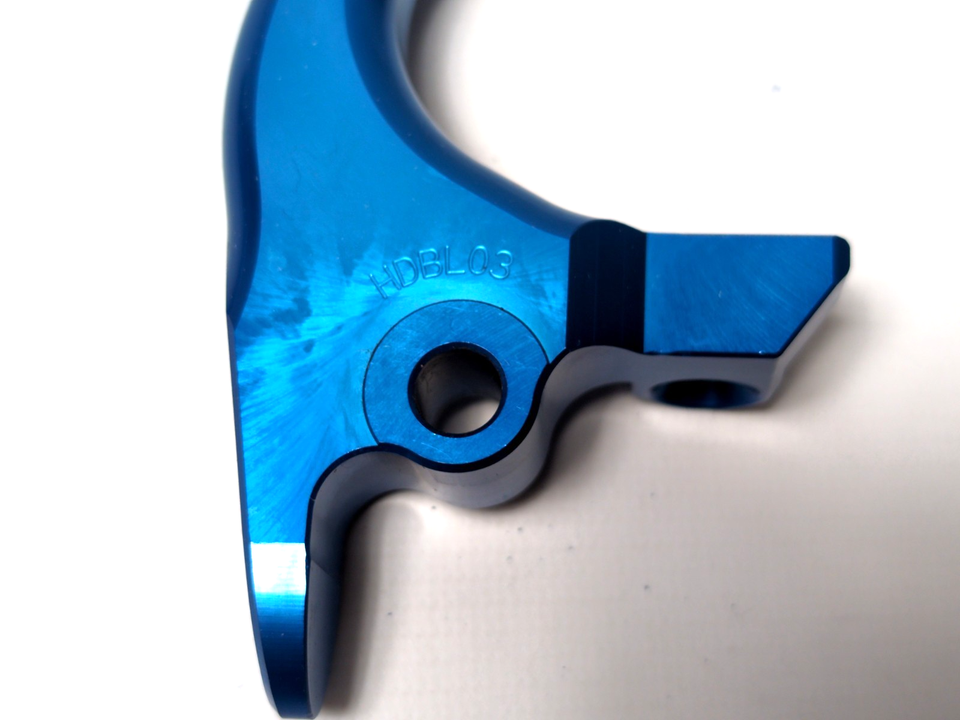 Elite Mototech Shorty Hydro Clutch Brake Lever Set Blue for Harley 17 ...