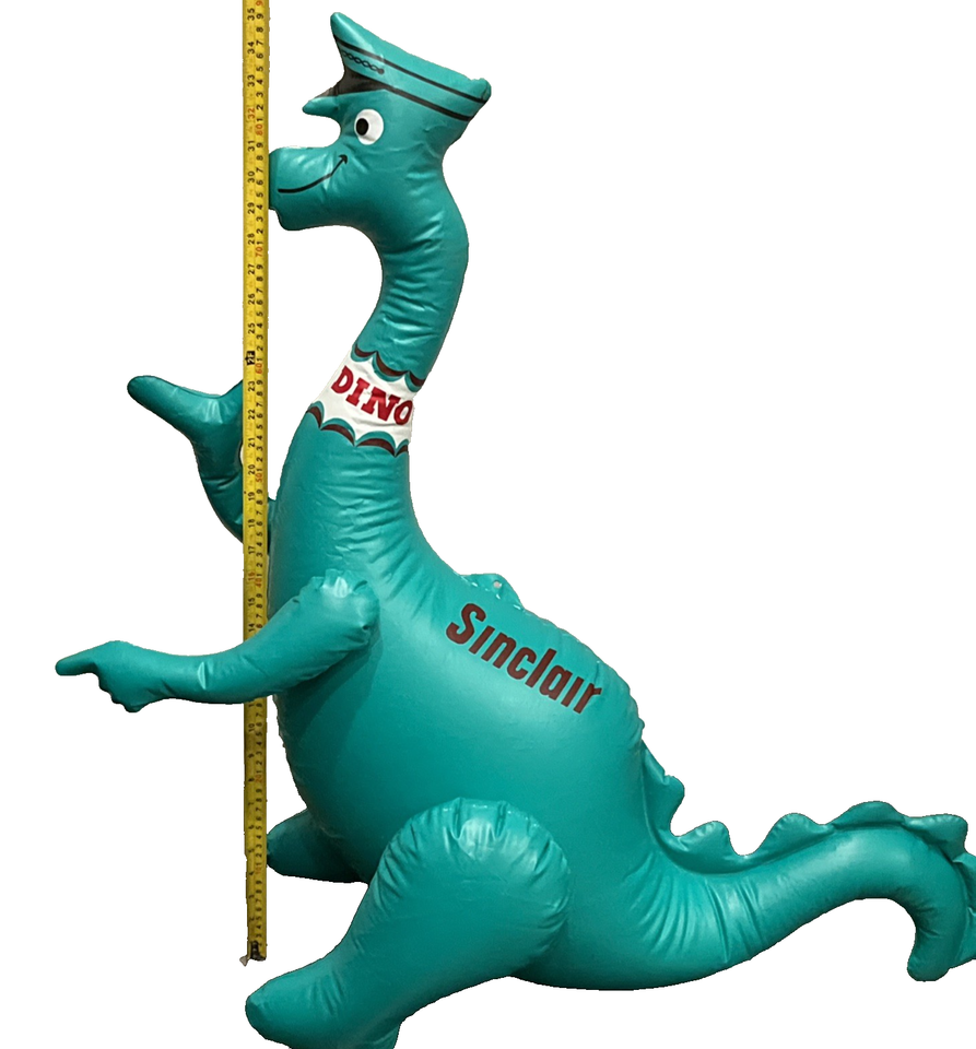 Vintage Sinclair Gas Station Advertising Blow-up Dino Dinosaur ...