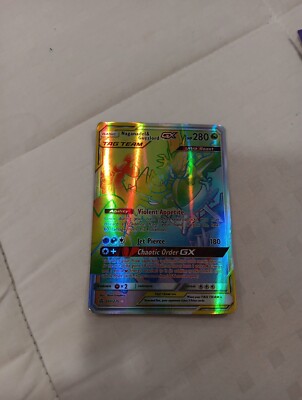 Pokemon PSA 10 GEM MINT Cosmic Eclipse Nagandel & Guzzlord Gx Secret ...