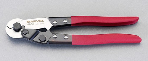 MARVEL Hand Cable Cutter 233mm Stainless Steel Wire 6sq.mm made in ...
