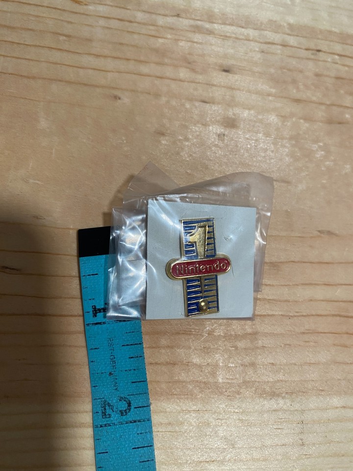 Nintendo lapel pin, Exclamation point. New. Never opened. | eBay