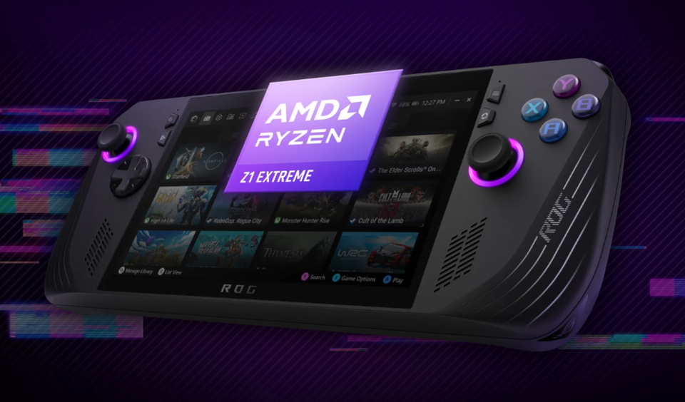 ASUS ROG Ally X RC72LA 1TB 24G 120Hz LPDDR5 120Hz Handheld gaming ...