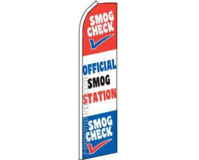 Smog Check Official Smog Station RWB Swooper Super Feather Advertising ...