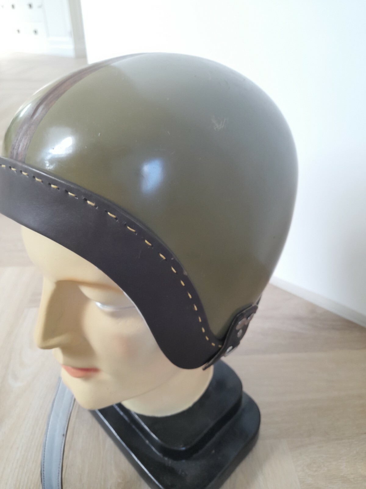 DDR NVA EAST GERMAN Paratrooper Helmet falshimjager Airborne | eBay
