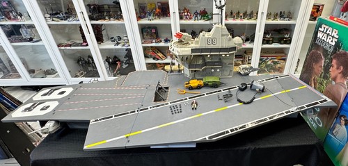 Vintage GI Joe USS Flagg Aircraft Carrier 3.75" Figure Vehicle 1985 Hasbro ARAH | eBay