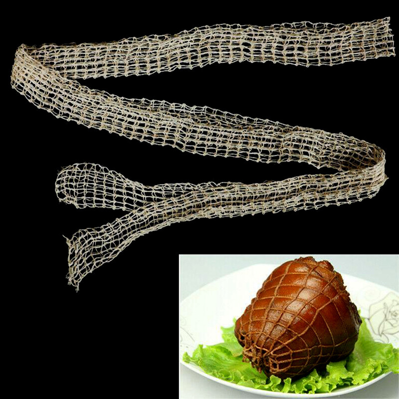 5M Cotton Meat Net Ham Sausage Net Butcher's String Sausage Casing Net ...