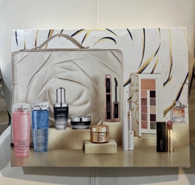 Lancome Beauty Box. Lancome Holiday Gift Set. Lancome Holiday Set 2023 ...
