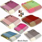 TWEEDMILL TEXTILES 100% Wool Sofa Bed Throw Blanket KNEE RUG WAFER INK ...
