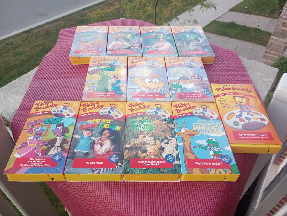 Video Buddy Interactive Once Upon a Tree The Carrot Caper VHS + MORE ...