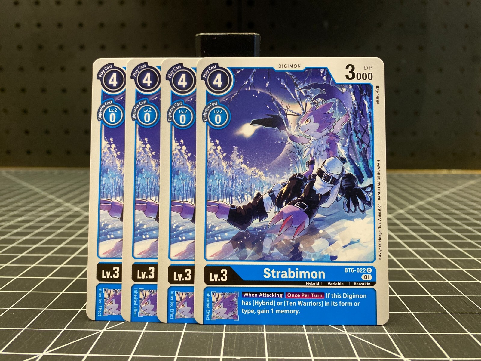 Digimon TCG Double Diamond | BT6-022 Strabimon x 4 - NM | eBay
