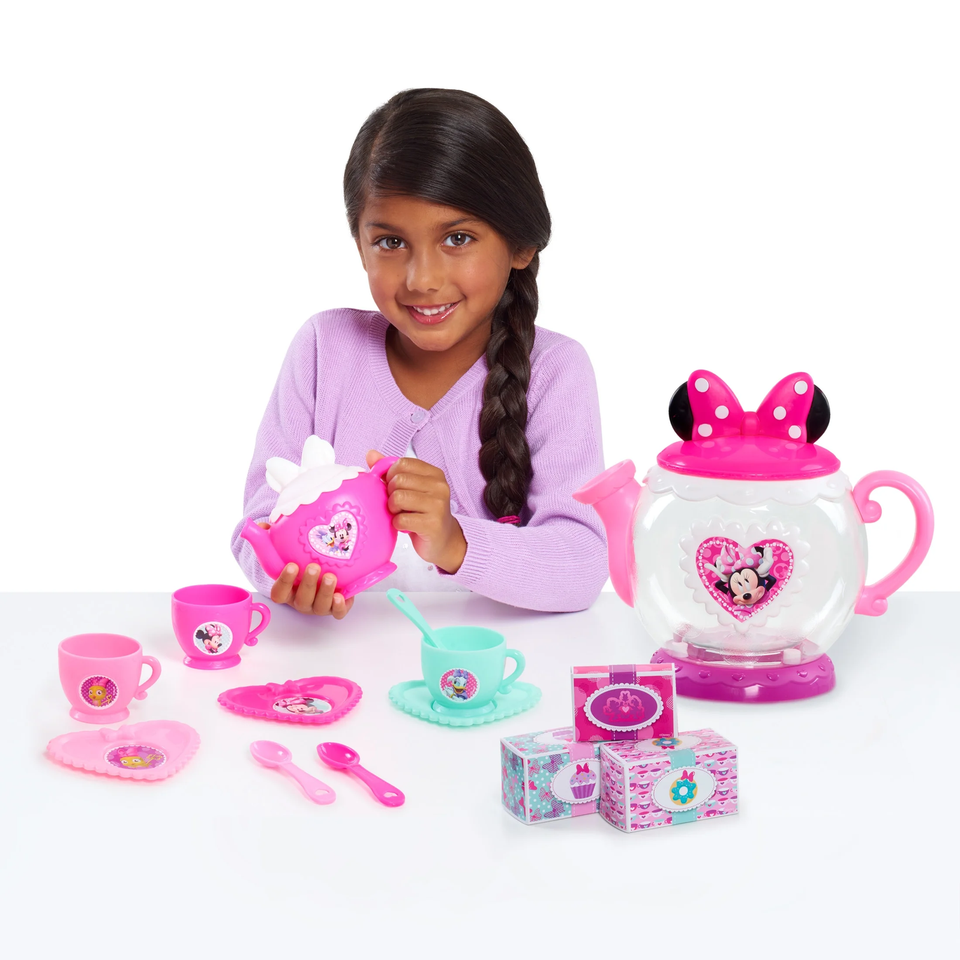Minnie Mouse Terrific Teapot, Kids Pretend Play Tea Set, Kids Toys | eBay