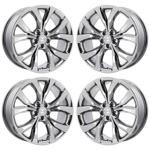 19" CHRYSLER 200 PVD BRIGHT CHROME-C WHEELS RIMS FACTORY OEM 2517 2015 ...