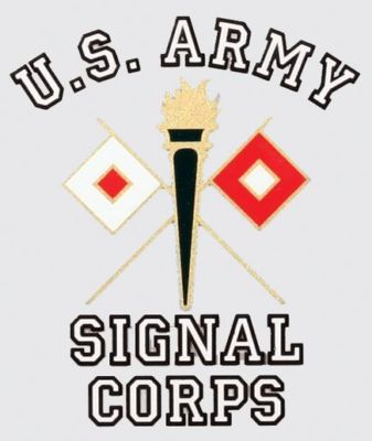 ARMY SIGNAL CORPS LOGO MILITARY CAR WINDOW DECAL STICKER | eBay