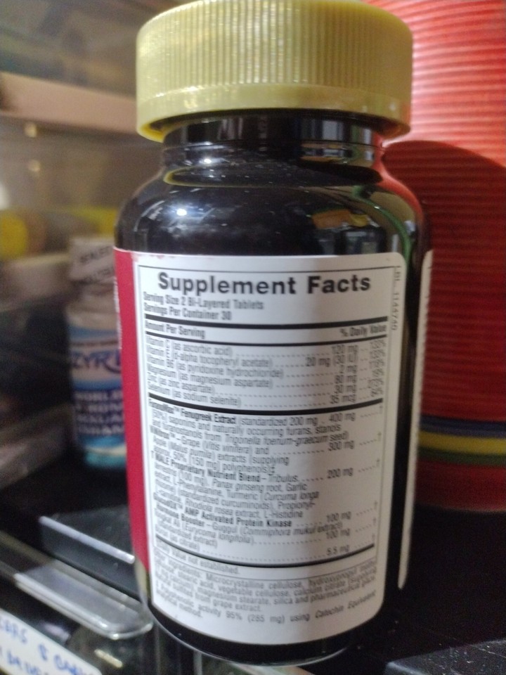 Nature's Plus Ultra T Male Max Strength - 60 Tablets Ex 08/2028 | eBay